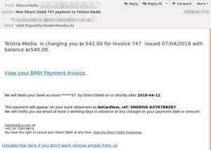 Beware of phishing emails from Telstra, Netflix and Origin - itro